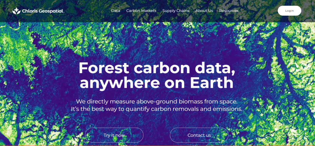 Chloris Geospatial Raises $8.5M Series A to Transform Forest Carbon Monitoring with Satellite AI ...
